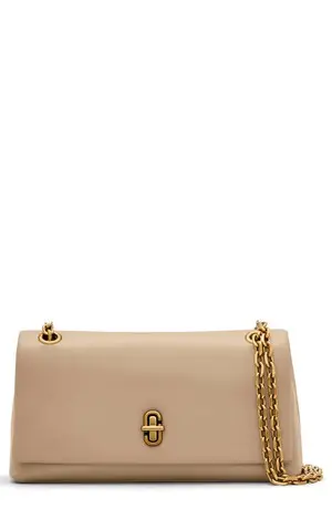 Marc Jacobs The Dual Chain Strap Mini Bag Camel