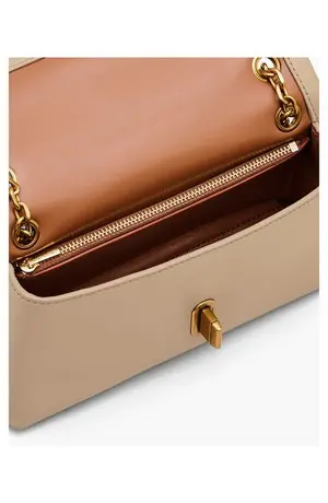 Marc Jacobs The Dual Chain Strap Mini Bag - Camel