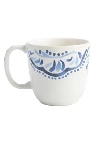 JULISKA Wanderlust Collectioniberian Journey Ceramic Coffee/tea Cup - Indigo