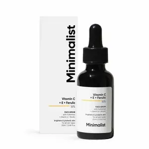 MINIMALIST Vitamin C + E + Ferulic 16% Face Serum - None