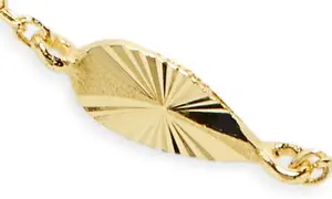 Argento Vivo Textured Station Necklace