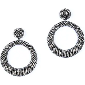 DEEPA GURNANI Deepa Gurnani Asta Beaded Drop Earrings