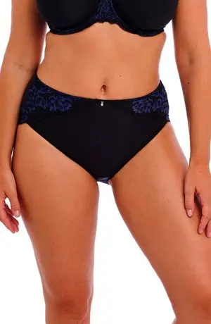Fantasie Emmaline Lace Full Briefs - Midnight