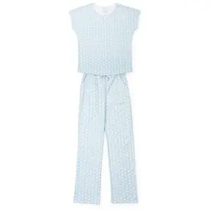 LILA AND HAYES Marcia Pajama Pant Set - Seaside Starfish