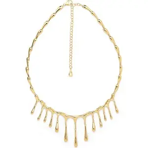 LUCY QUARTERMAINE Vermeil Multi Drop Necklace - Gold