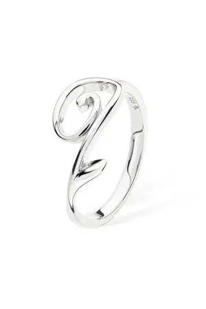 LUCY QUARTERMAINE Q Ring - Sterling Silver