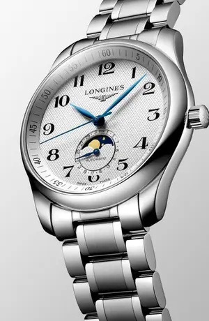 LONGINES Master Automatic Bracelet Watch - White