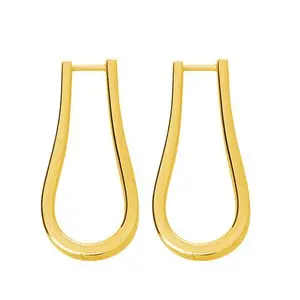 LUCY QUARTERMAINE Petal Hoop Earrings - Gold