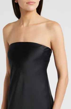 WAYF Odelle Strapless Maxi Dress