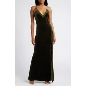 Lulus Open Back Mermaid Gown