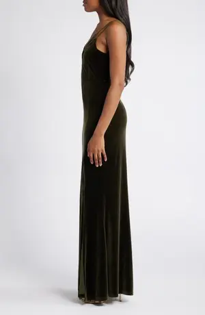 Lulus Open Back Mermaid Gown