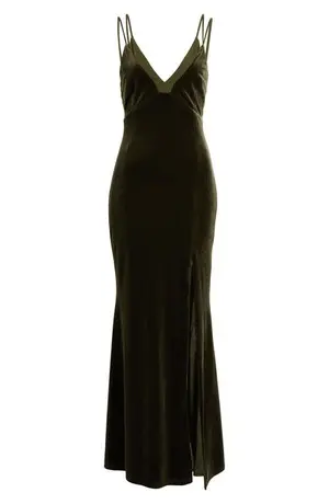 Lulus Open Back Mermaid Gown