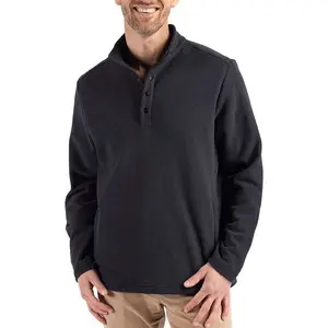 Cutter & Buck Hunts Point Fleece Snap Pullover - Black