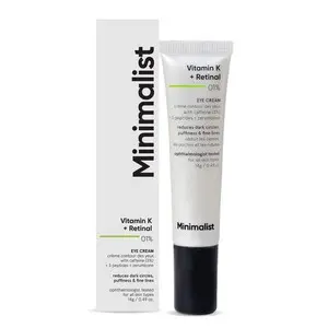 MINIMALIST Vitamin K + Retinal 01% Eye Cream - None