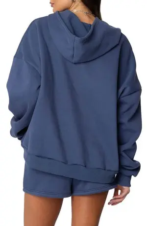 EDIKTED Mon Cheri Hoodie - Blue