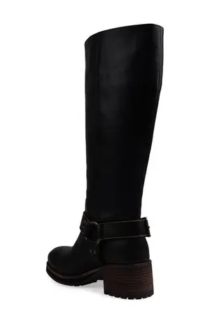CANDIE'S Reecee Knee High Boots - Brown Leather