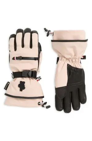 Moncler Moncler Grenoble Reusch Ski Gloves Light Pink