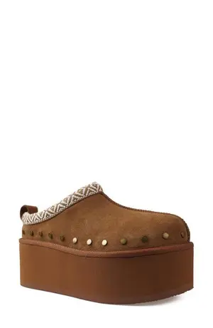 CANDIE'S Salina Platform Clog - Tanse