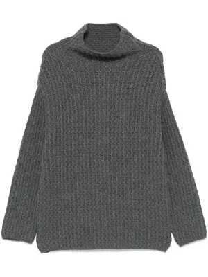 FORME D'EXPRESSION Chunky Ribbed-knit Sweater - Grey
