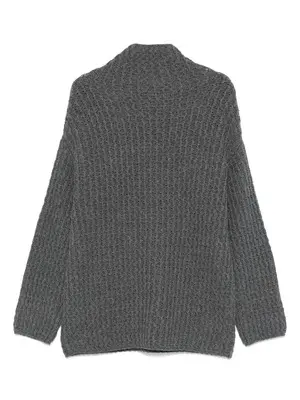 FORME D'EXPRESSION Chunky Ribbed-knit Sweater - Grey