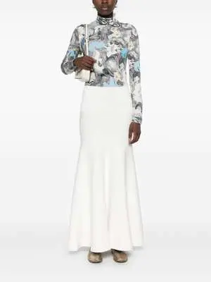 Tory Burch Printed Jersey T-shirt - Blue