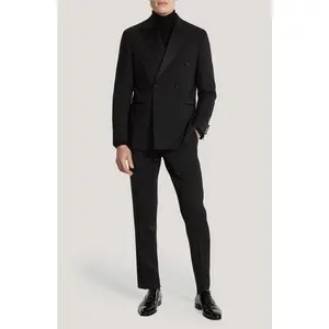 JACK VICTOR Eden Double Breasted Wool Tuxedo
