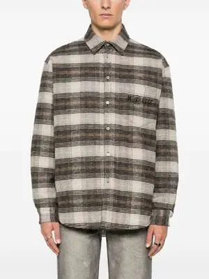 Martine Rose Check-pattern Overshirt