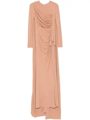 Elie Saab Draped-detail Gown