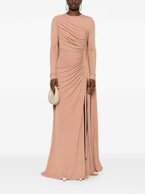 Elie Saab Draped-detail Gown
