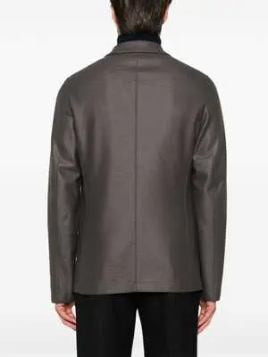 Harris Wharf London Light Blazer - Grey