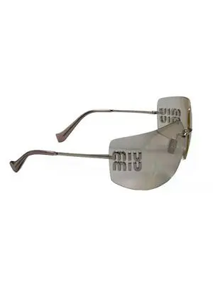 Miu Miu Logo Detail Sunglasses