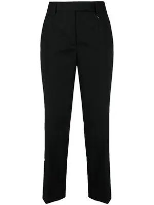 Black Cropped Trousers