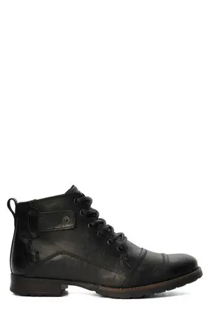 Dune London Simon Leather Boots - Black