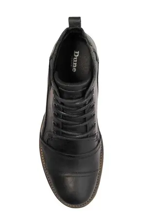 Dune London Simon Leather Boots - Black