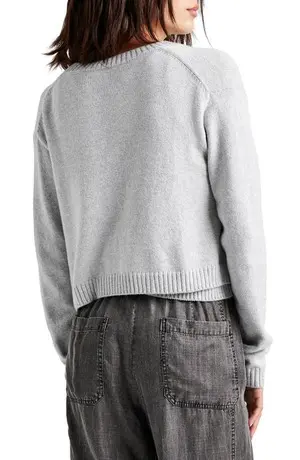 Splendid Cropped Cotton-blend Cardigan