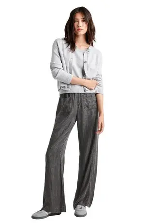 Splendid Cropped Cotton-blend Cardigan