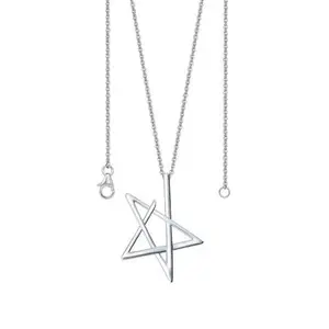 LUCY QUARTERMAINE Sol Star Pendant Necklace - Sterling Silver