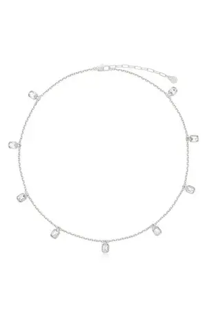 Ettika Ettika Deco Charm Necklace Silver