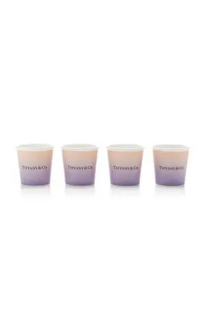 Tiffany & Co. Exclusive Set-of-four Bone China Espresso Cups - Multi