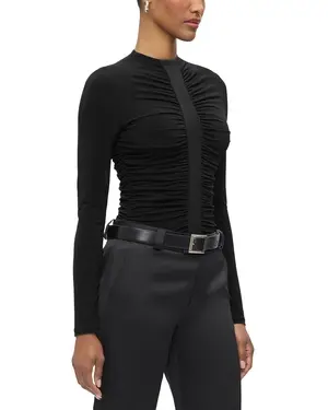 Herve Leger The Veronica Top - Black