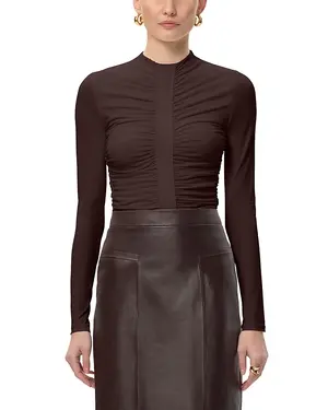 Herve Leger Veronica Top - Walnut