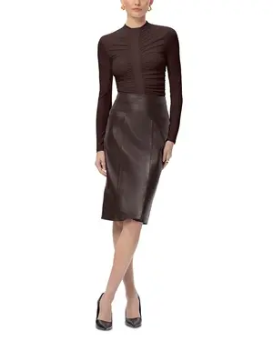Herve Leger Veronica Top - Walnut