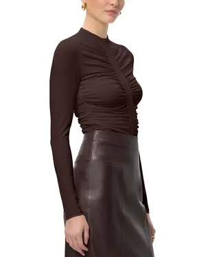 Herve Leger Veronica Top - Walnut