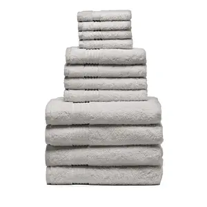 SFERRA Carmel Towel, Set Of 12 Exclusive - Grey