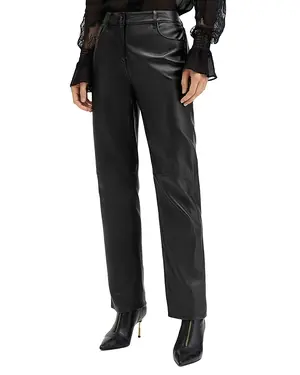 ALLSAINTS Saige Lea Leather Pants