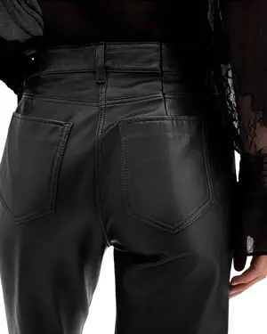 ALLSAINTS Saige Lea Leather Pants