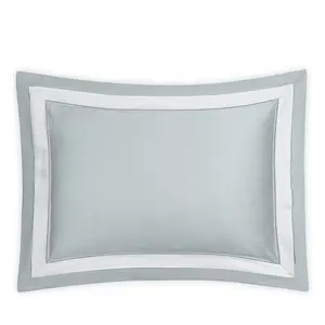 MATOUK Ambrose Sateen Boudoir Sham Pool/bone