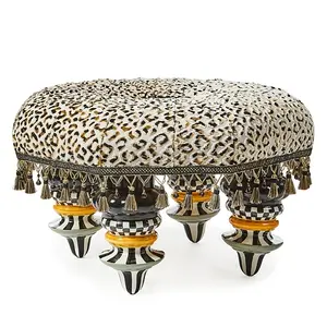 MACKENZIE-CHILDS Ocelot Ottoman