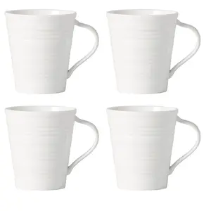 LENOX Tin Can Alley Mug, Set Of 4 - White