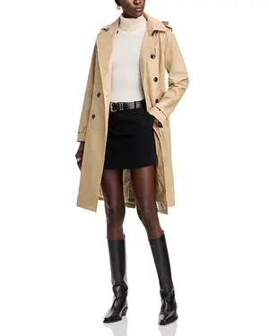 Jane Post Double Breasted Liner Trench Coat